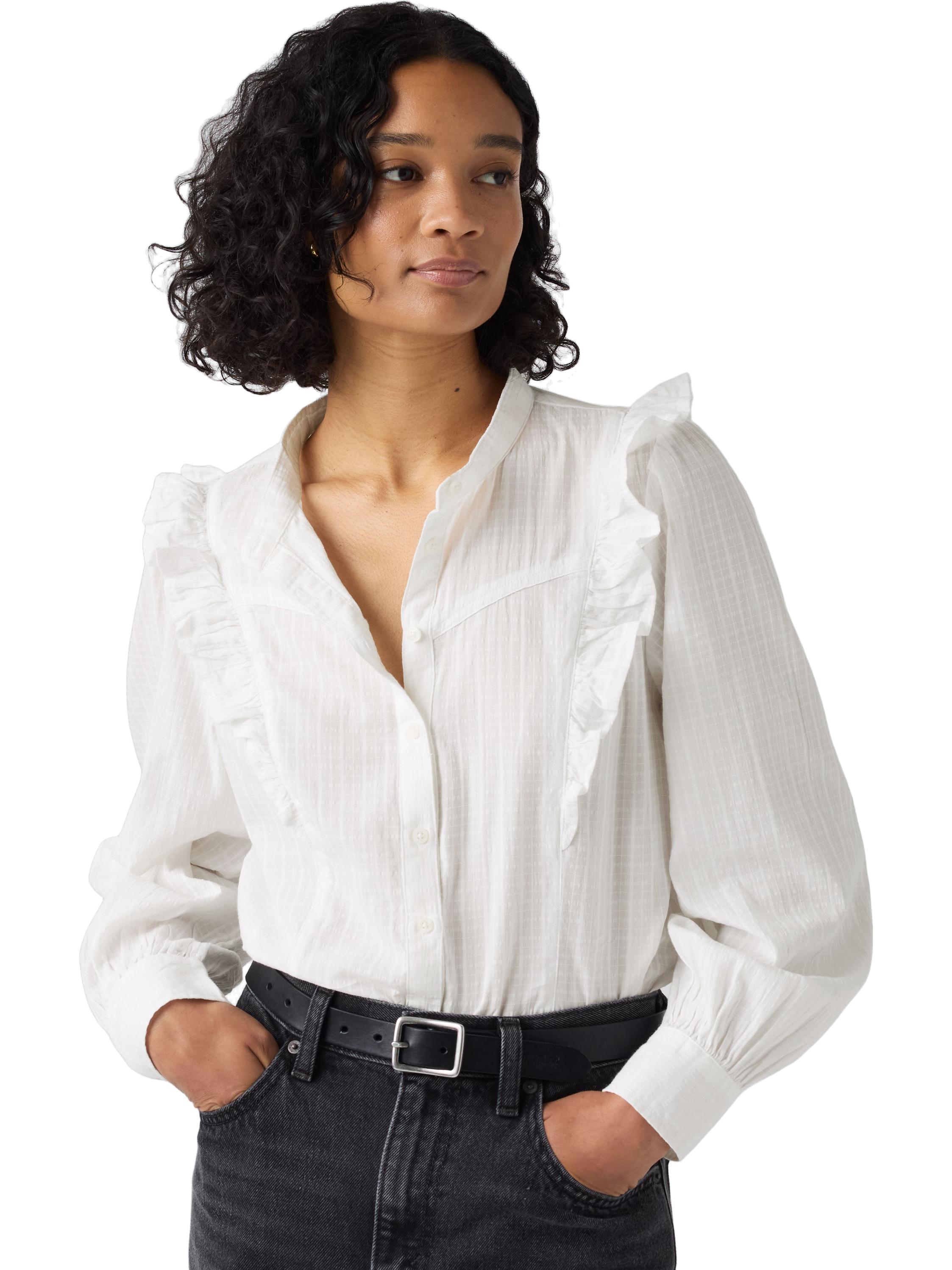 LEVI'S LEVI'S Jessie Western Shirt with Ruffle Detailing